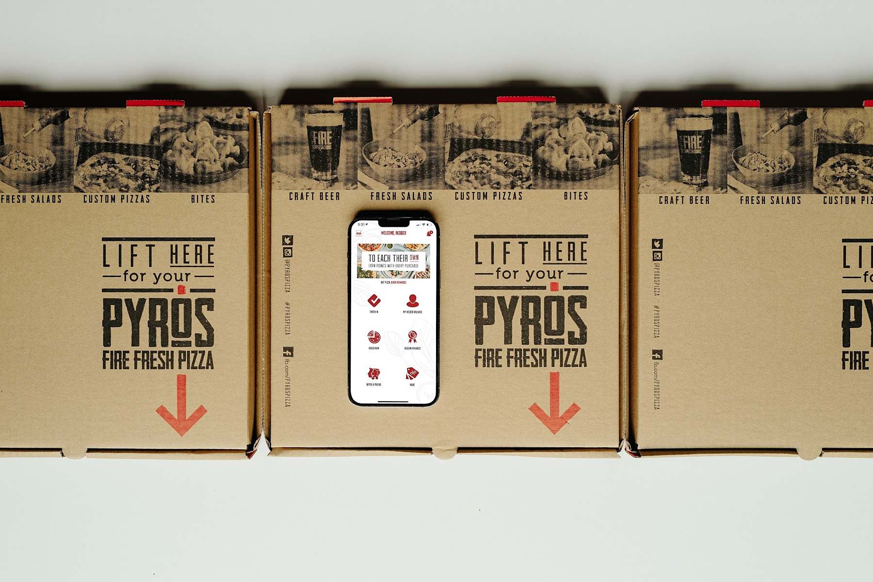 Pizza for your People | Pyro's Fire Fresh Pizza